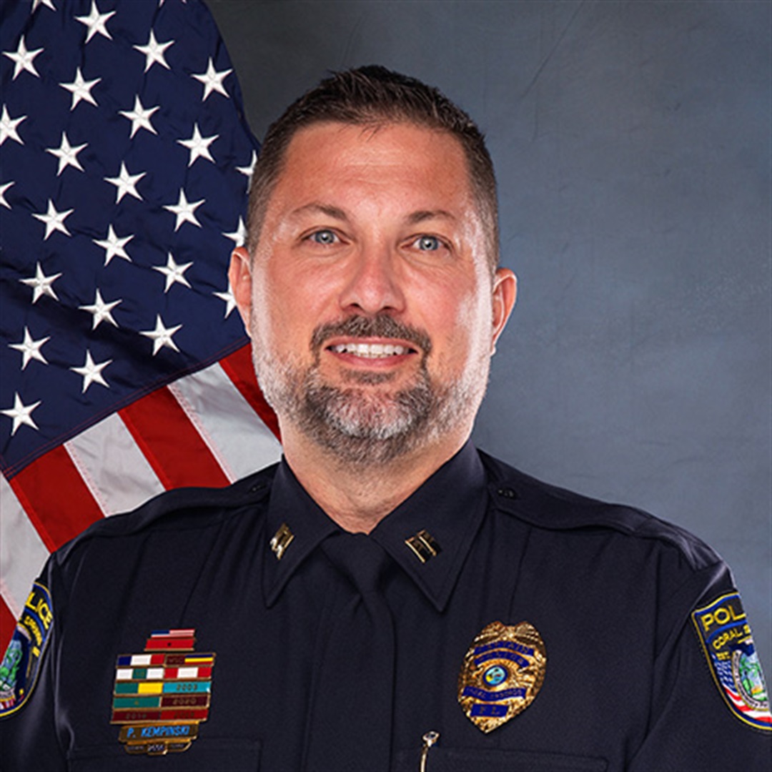 Captain Paul Kempinski, Administrative - City of Coral Springs